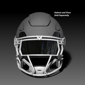 Facemask Pack 4 for Riddell SPEEDFLEX Helmet 3D Print Model - Digital ...