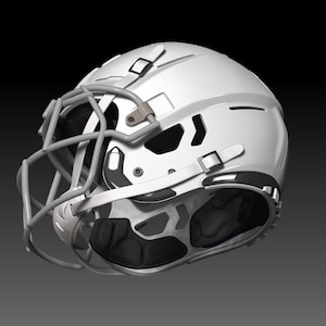 NFL Schutt F7 2.0 Helmet With Padding 3D Print Model - Digital File - Etsy