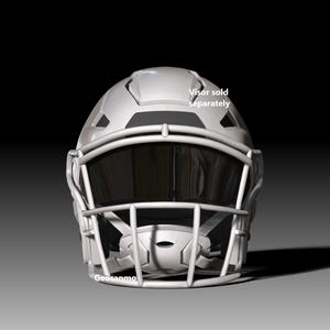 Facemask Pack II for NFL Riddell AXIOM Helmet Geosanmo 3D Print Model ...