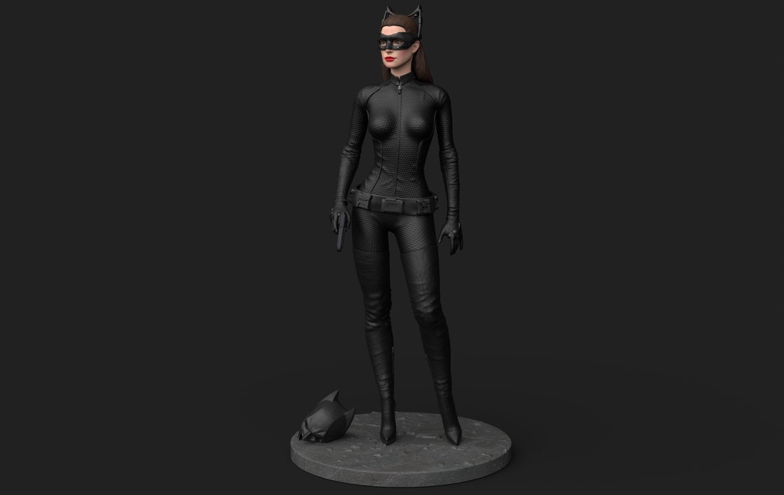 Catwoman Selina Kyle 3D Print Model | Etsy