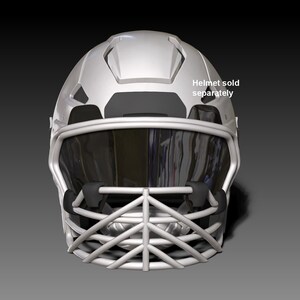 Oakley Visor and Facemask for NFL Riddell AXIOM Helmet Geosanmo 3D ...