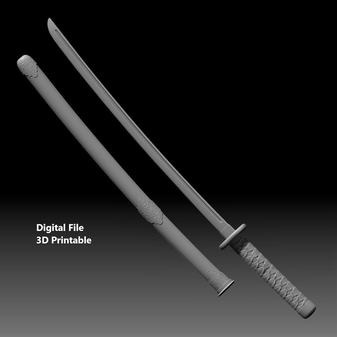 Xena Warrior Princess Katana 3D Print Model - Digital File - Etsy