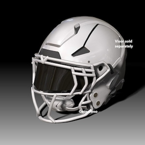 Facemask Pack II for NFL Riddell AXIOM Helmet Geosanmo 3D Print Model ...