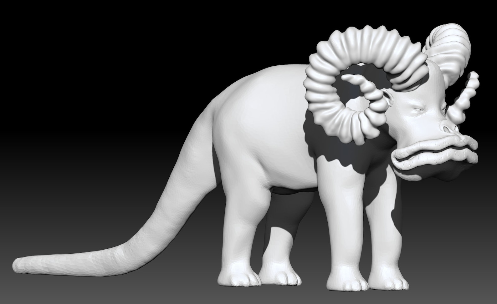 Bantha 3D Printable Model | Etsy