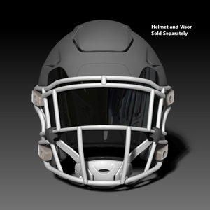 Facemask Pack 4 for Riddell SPEEDFLEX Helmet 3D Print Model - Digital ...