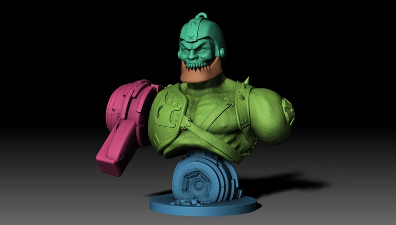 Trap Jaw Bust MOTU 3d Printable Model - Etsy Australia