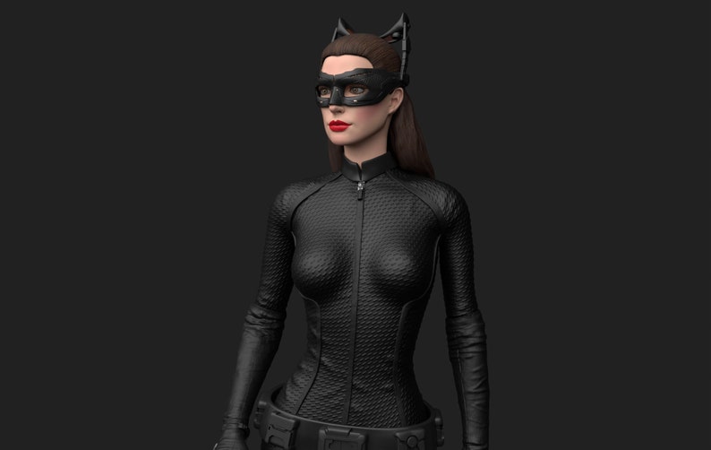 Catwoman Selina Kyle 3D Print Model | Etsy