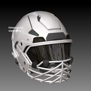 Oakley Visor and Facemask for NFL Riddell AXIOM Helmet Geosanmo 3D ...