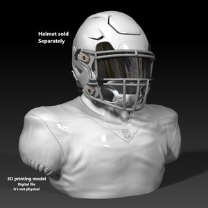 NFL Football Helmet Stand 3D Print Model - Digital File - Etsy