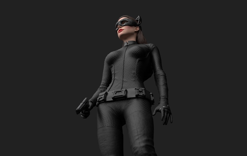 Catwoman Selina Kyle 3D Print Model | Etsy