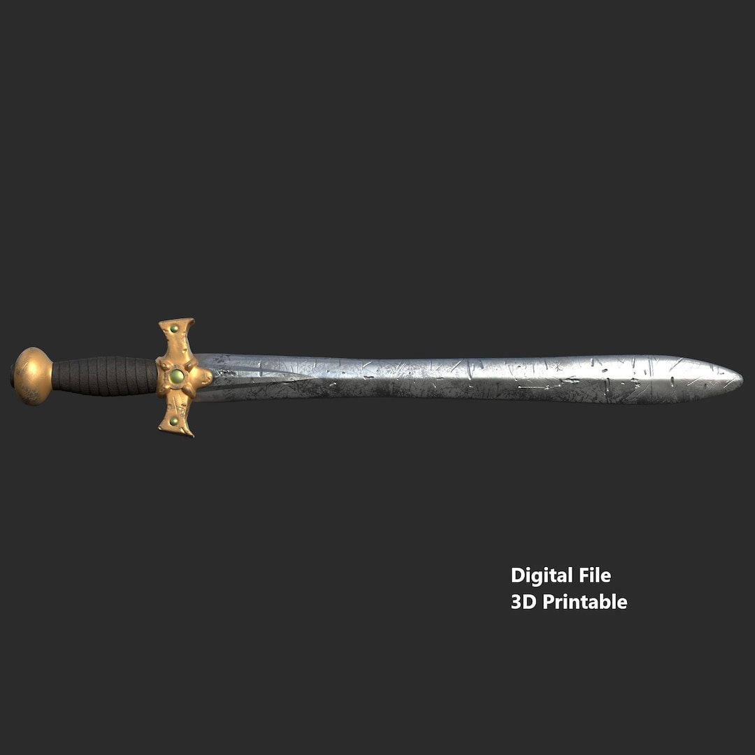 Xena Sword 3D Printable Model Digital File - Etsy
