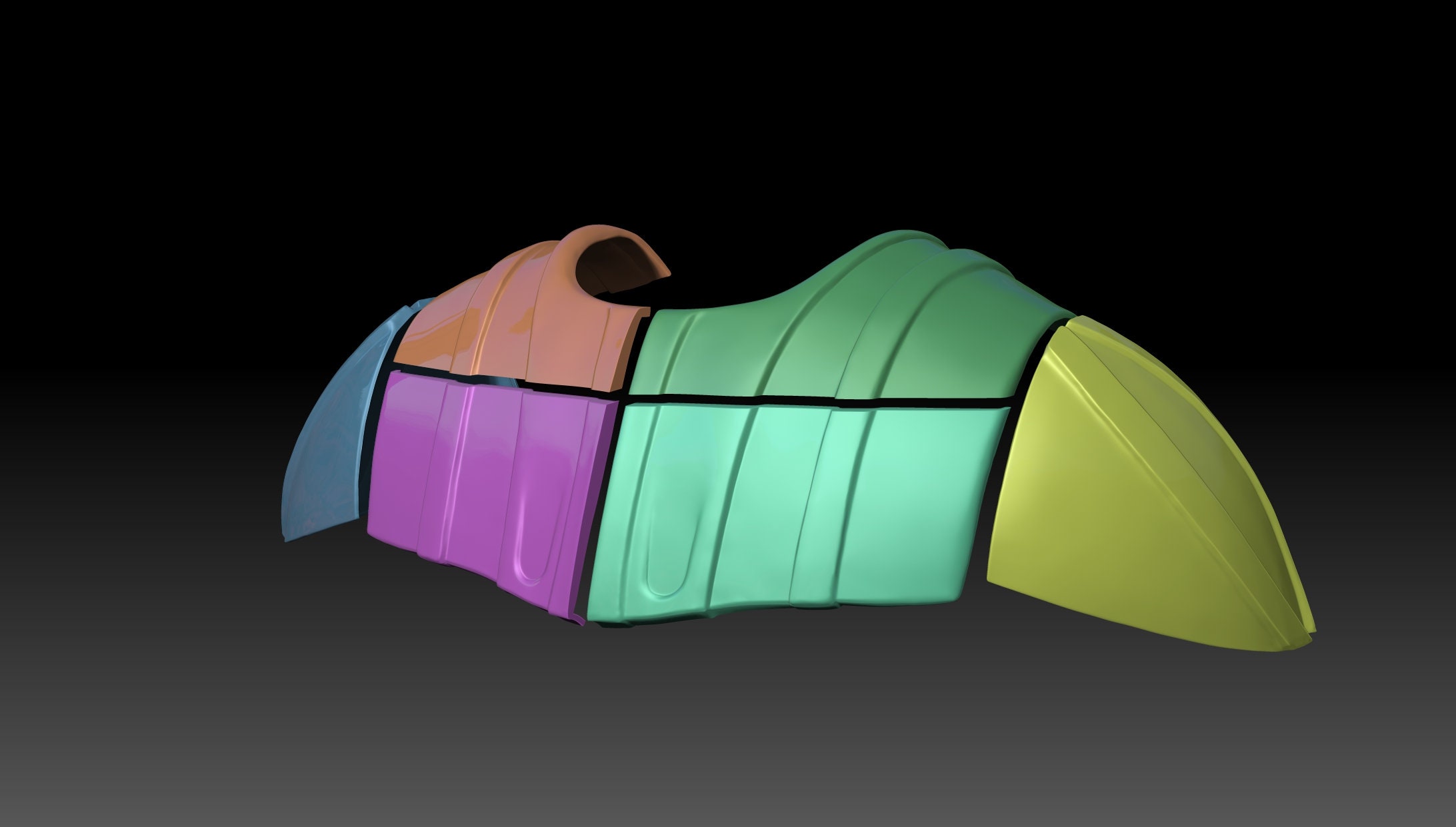 Darth Vader Chest and Shoulder Armor ESB E-V 3D Printable - Etsy