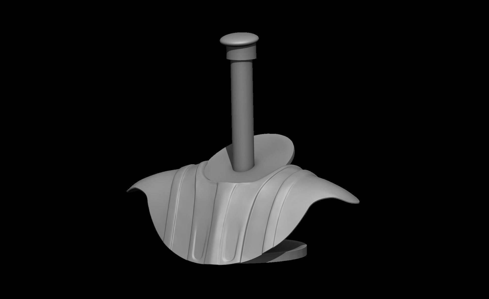 Stand for Darth Vader Helmet Reveal or Assembly 3D Printable Model ...
