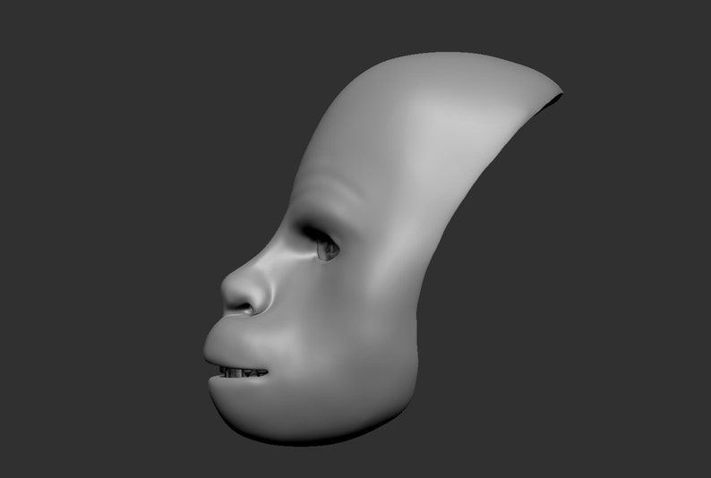 Chewbacca Mask Face Shell With Articulated Jaw 3D Print Model - Digital ...
