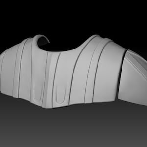 Darth Vader Chest and Shoulder Armor ESB (E-V) 3D Printable Model - Etsy