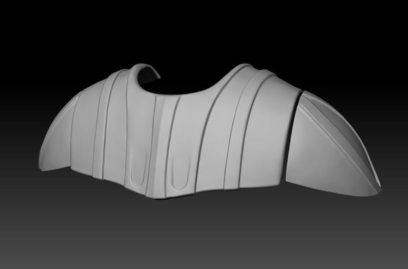 Darth Vader Chest and Shoulder Armor ESB (E-V) 3D Printable Model - Etsy