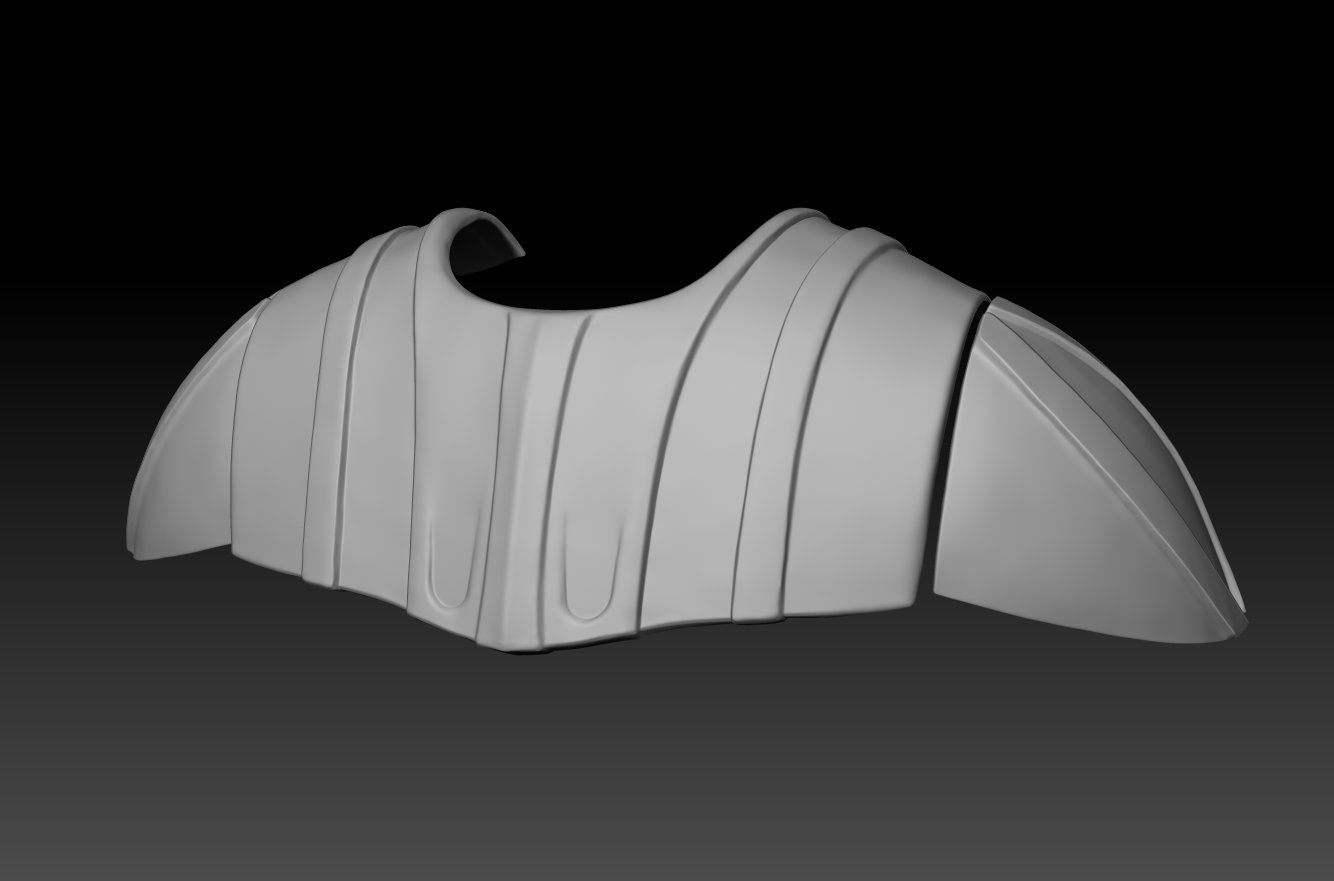 Darth Vader Chest and Shoulder Armor ESB (E-V) 3D Printable Model - Etsy