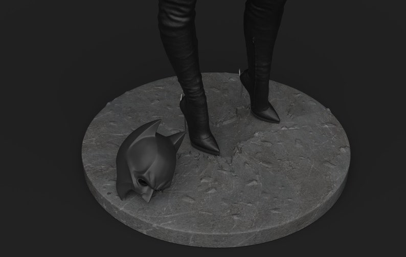 Catwoman Selina Kyle 3D Print Model | Etsy