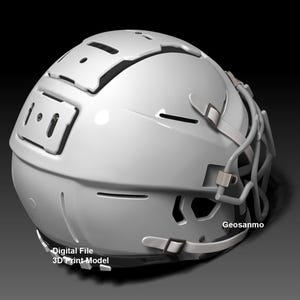 NFL Schutt F7 2.0 Helmet With Padding 3D Printable Model - Digital File ...