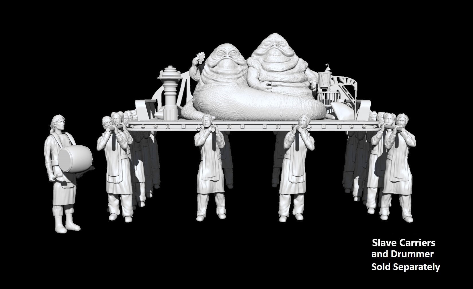 The Hutt Twins 3D Printable Model - Etsy
