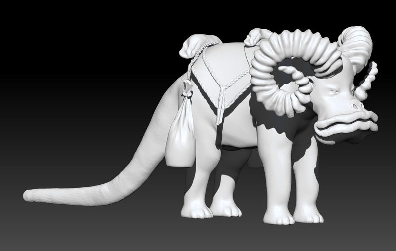 Bantha 3D Printable Model | Etsy