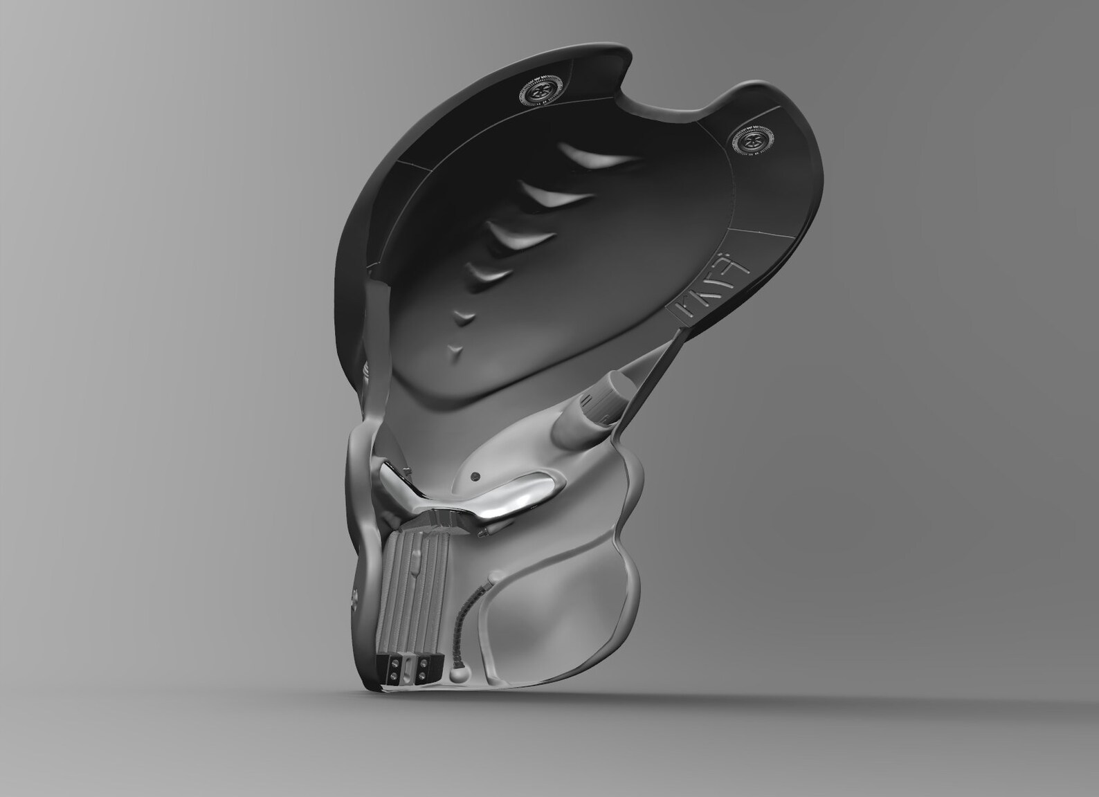 Predator Mask With Interior Design 3D Printable Model | Etsy
