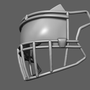 SHOC Visor and Facemask 3 for NFL Riddell SPEEDFLEX Helmet 3D Print ...