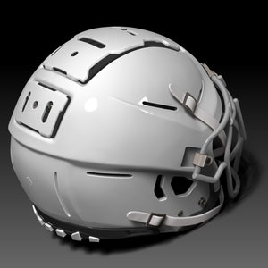 NFL Schutt F7 2.0 Helmet With Padding 3D Print Model - Digital File - Etsy