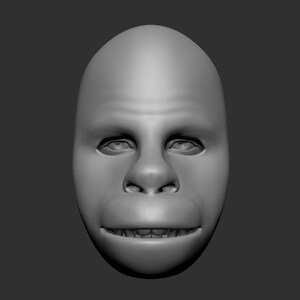 Chewbacca Mask Face Shell With Articulated Jaw 3D Print Model - Digital ...