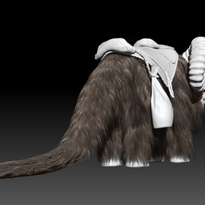 Bantha 3D Printable Model - Etsy