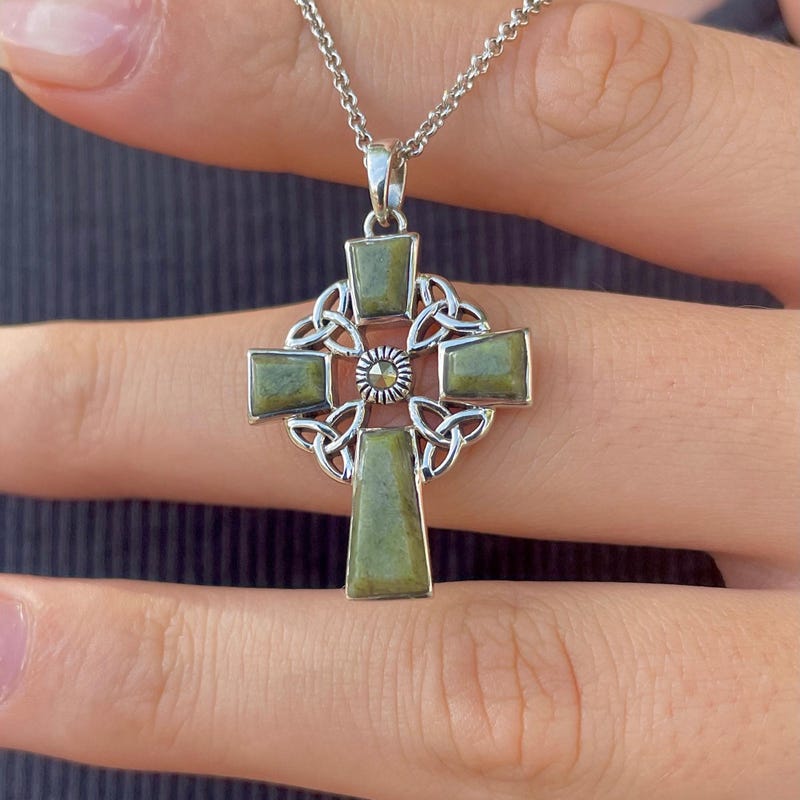Connemara Cross Pendant - Etsy