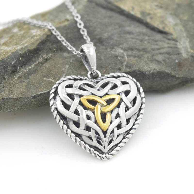 Trinity Heart - Etsy