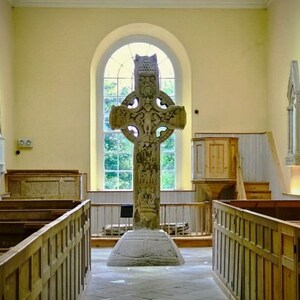 Celtic Cross Necklace Cross of Durrow - Etsy