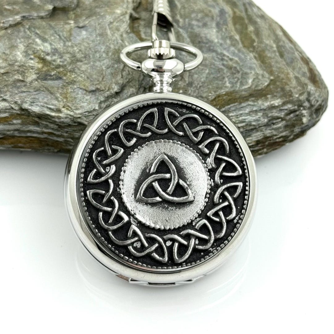 Mens Celtic Pocket Watch | Man Gift - Etsy
