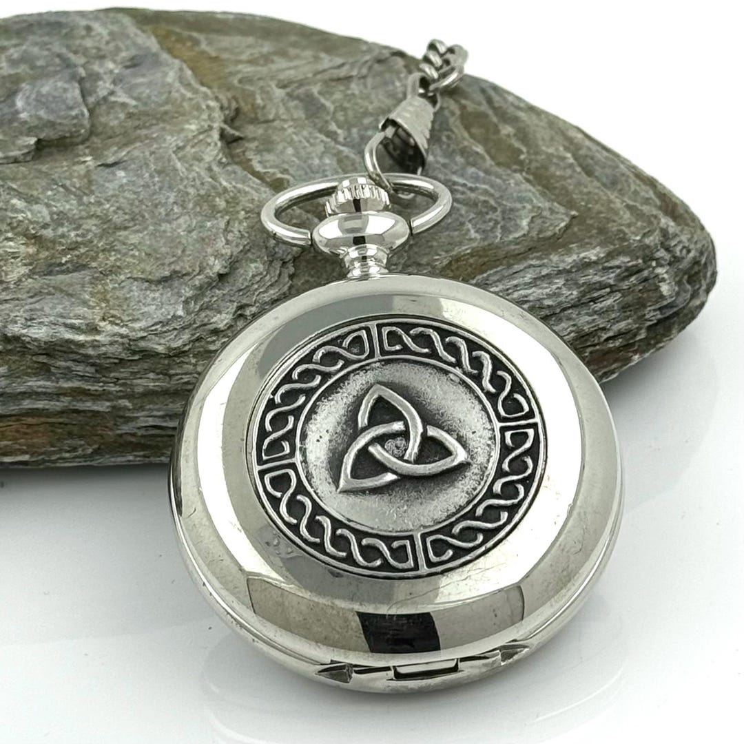 Irish Pocket Watch | Mullingar Pewter | Man Gift - Etsy