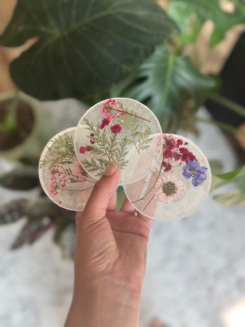 Custom Epoxy Resin Coasters - Etsy