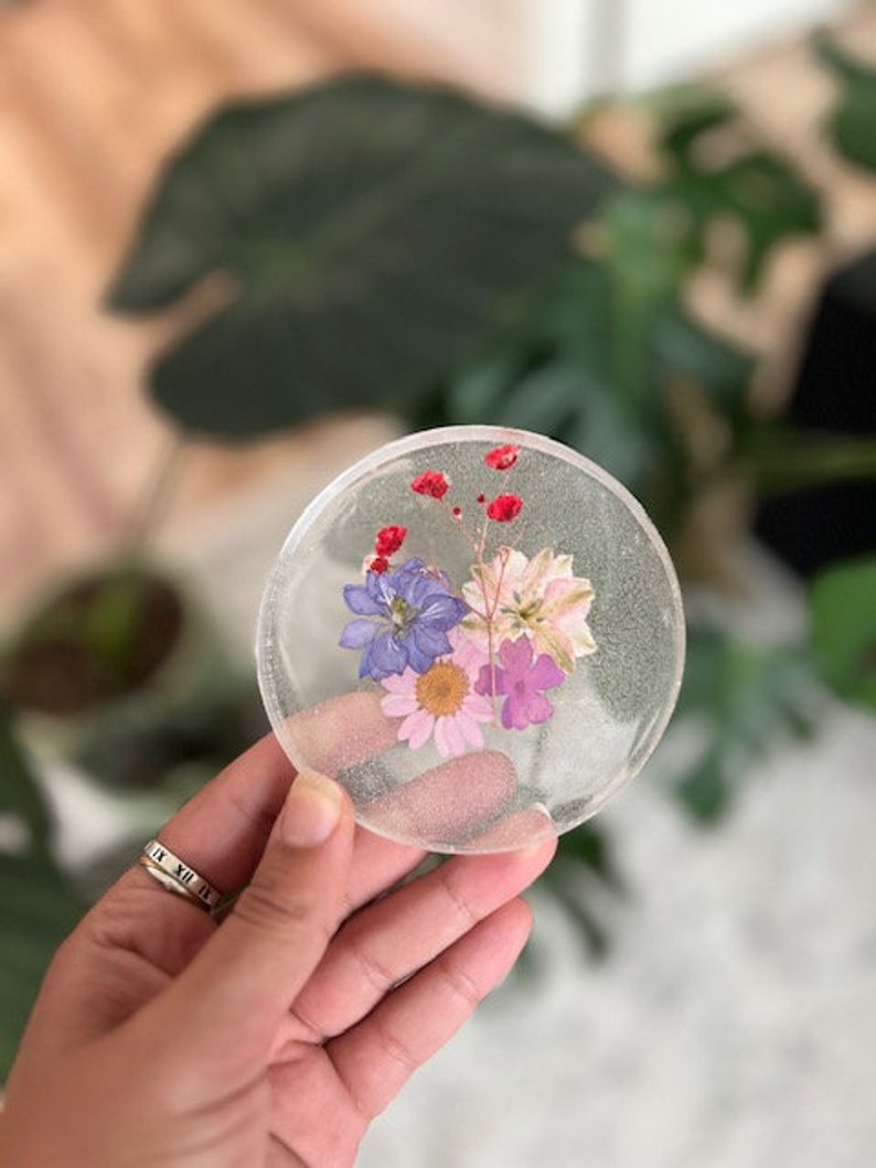 Custom Epoxy Resin Coasters - Etsy