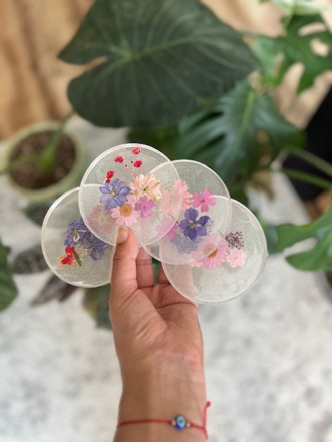 Custom Epoxy Resin Coasters - Etsy