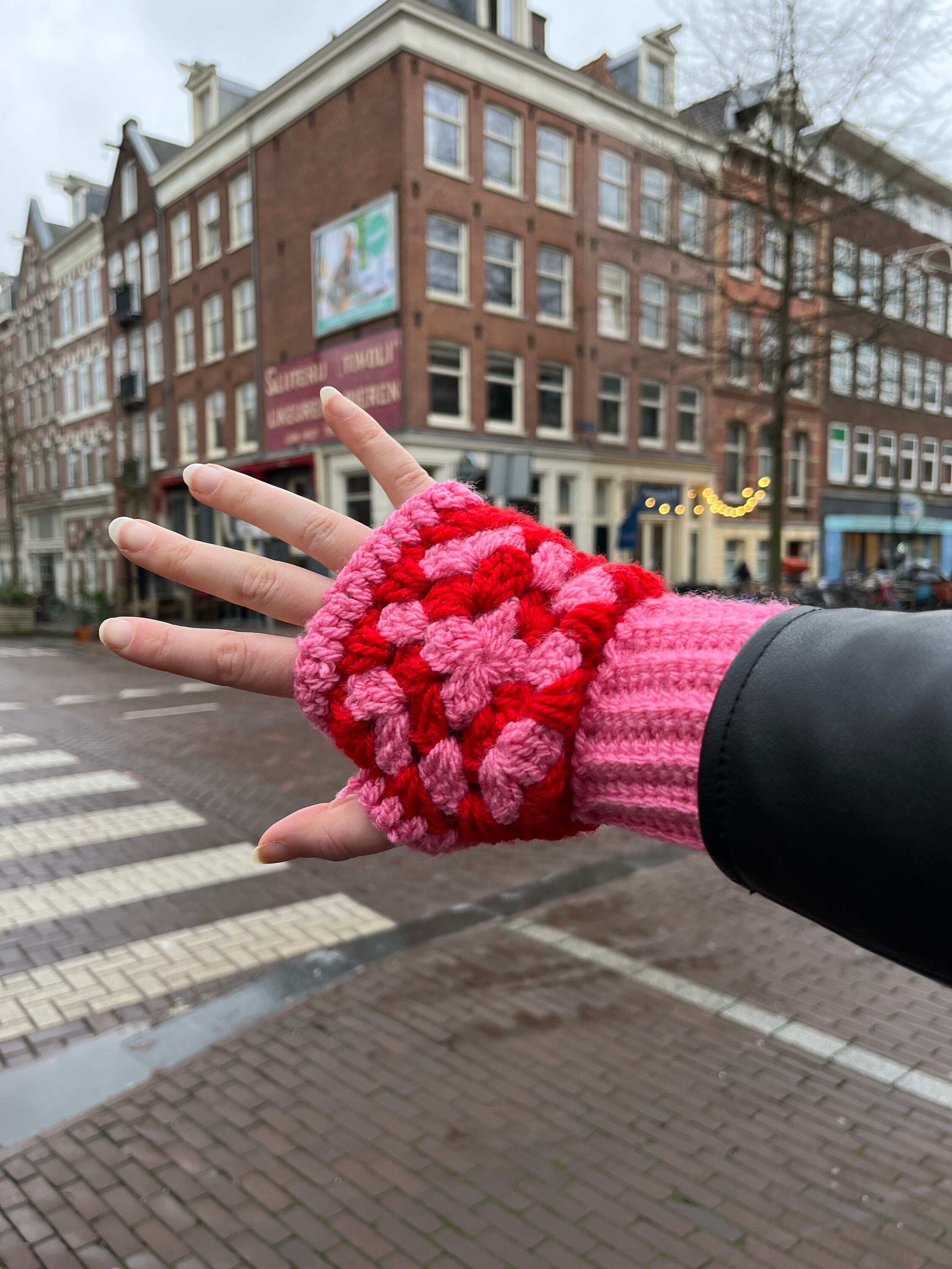 Granny Gloves Crochet Fingerless Gloves PDF Pattern - Etsy