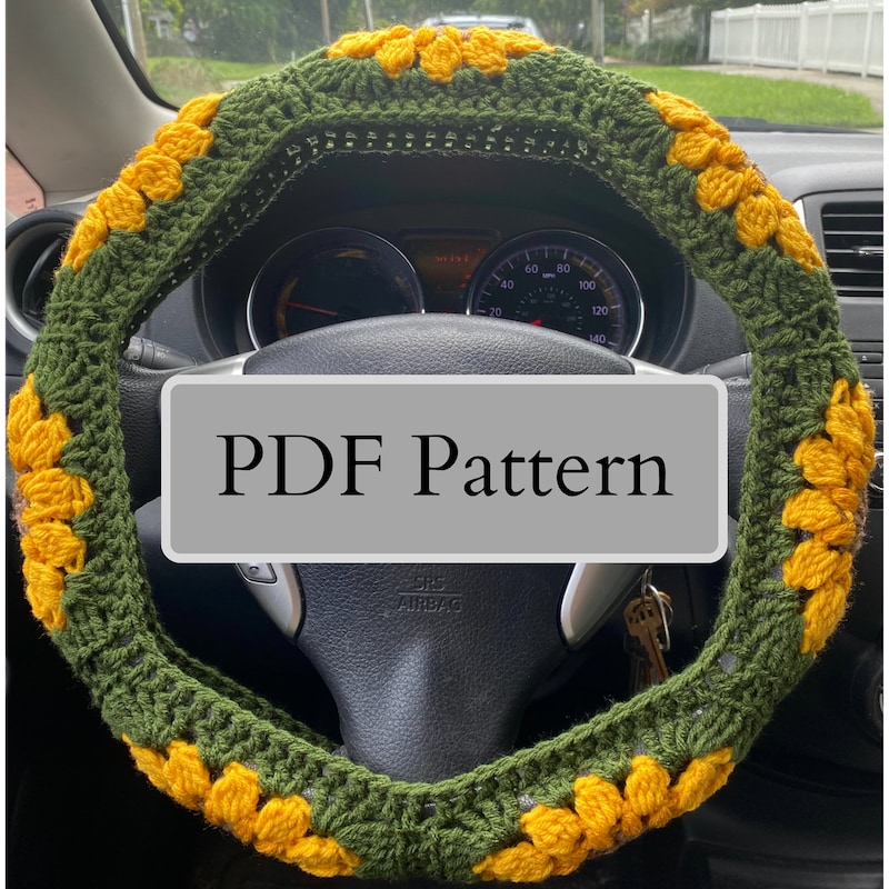Steering Wheel Boho Cover - Etsy