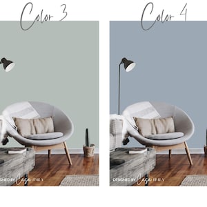 Collingwood Paint Color Palette, Benjamin Moore, Interior Paint Palette ...