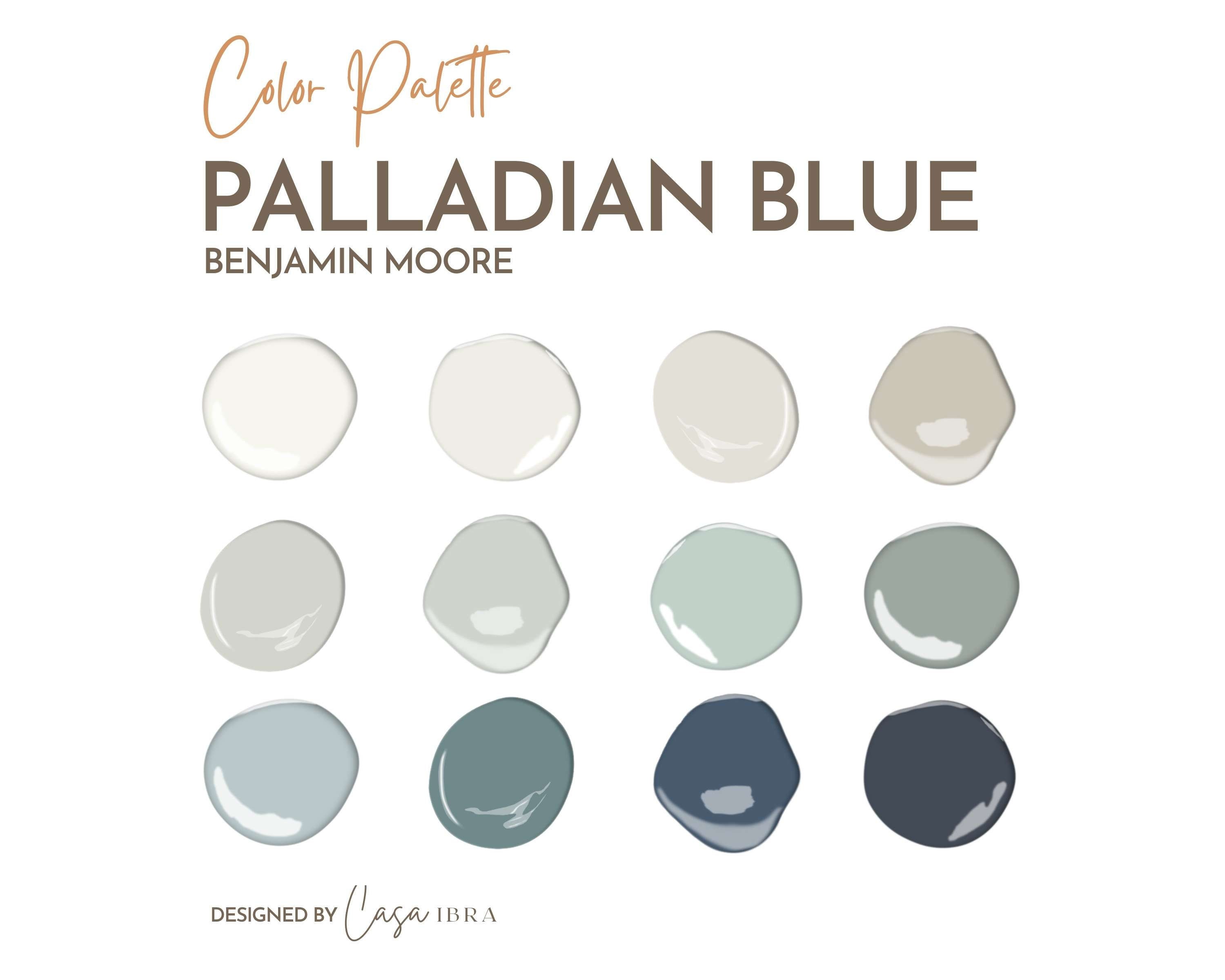 Benjamin Moore Palladian Blue