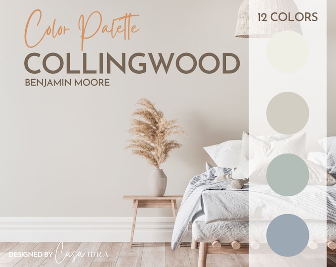 Benjamin Moore COLLINGWOOD Color Palette | Collingwood Gray ...