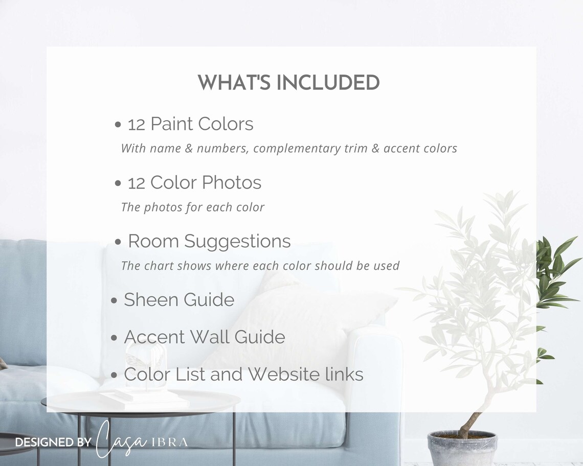 Smoke Paint Color Palette, Benjamin Moore, Interior Paint Palette ...
