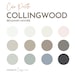 Collingwood Paint Color Palette, Benjamin Moore, Interior Paint Palette ...