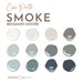 Smoke Paint Color Palette, Benjamin Moore, Interior Paint Palette ...