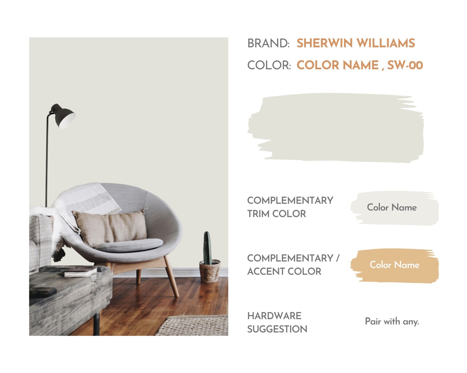 Alabaster Paint Color Palette, Sherwin Williams, Interior Paint Palette ...