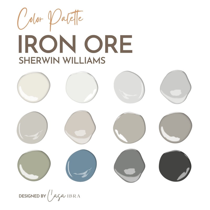 Iron Ore Paint Palette - Etsy
