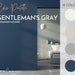 Gentleman's Gray Paint Color Palette, Benjamin Moore, Interior Paint ...