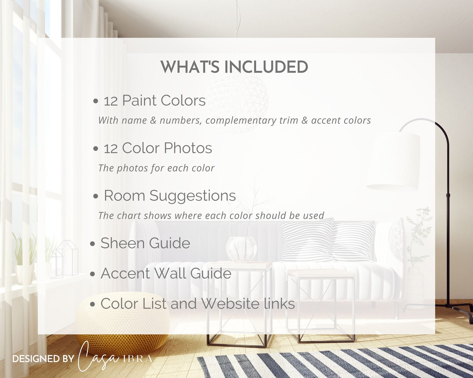 Repose Gray Paint Color Palette, Sherwin Williams, Interior Paint ...
